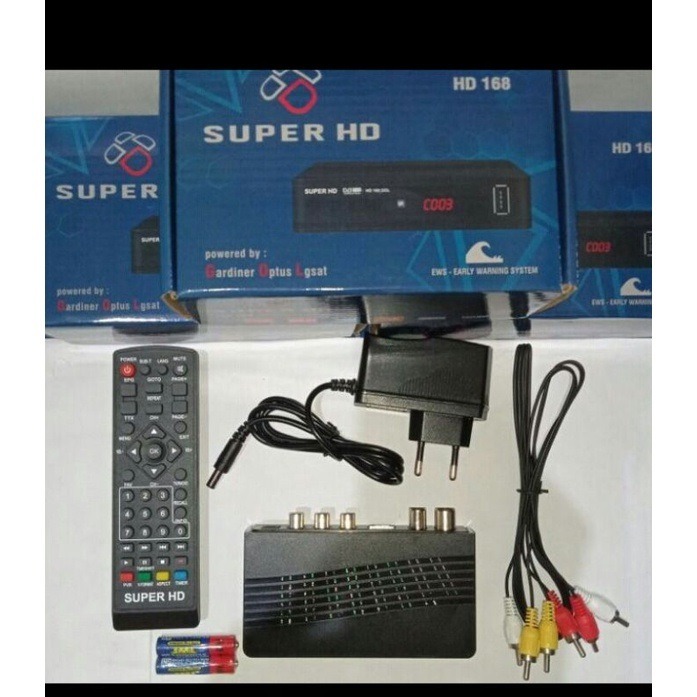 Set Top Box Tv Digital HD set topbox tv analog ke digital SUPER HD/ set ...