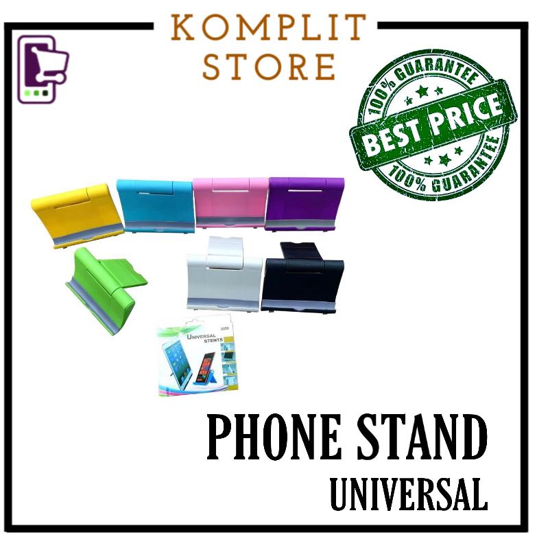 Standing holder hp & tablet / stand phone holder universal | Lazada ...
