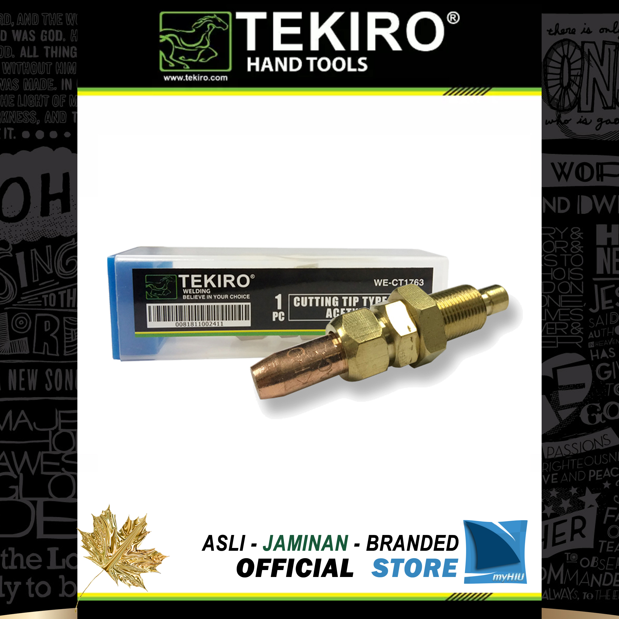 Nozzle Las Acetylene Type 241-1 Blender Potong - Cutting Tip TEKIRO ...