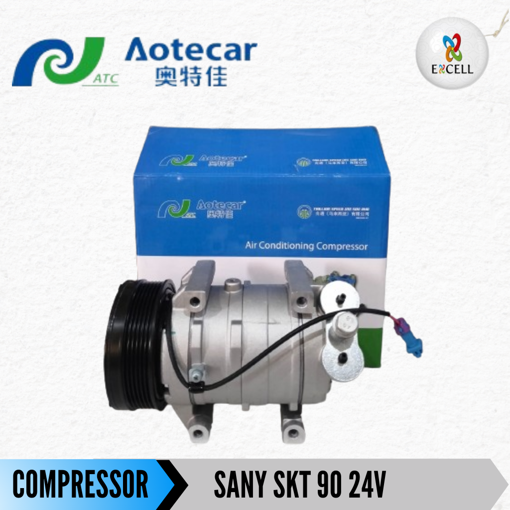 Compressor Kompresor Ac Mobil Alat Berat Sany SKT 90 24v | Lazada Indonesia