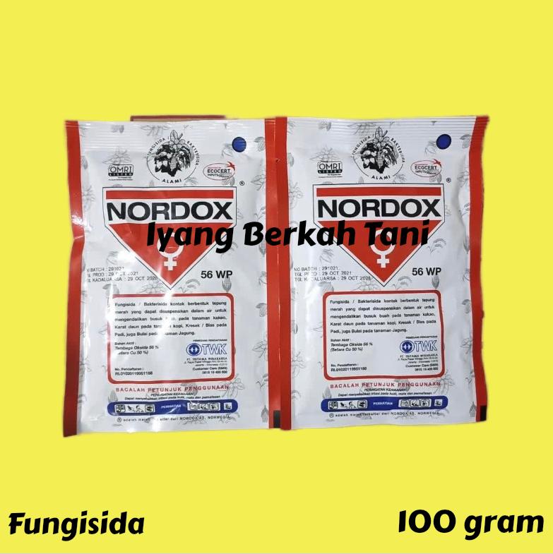 FUNGISIDA BAKTERISIDA NORDOX 56 WP 100 GRAM | Lazada Indonesia