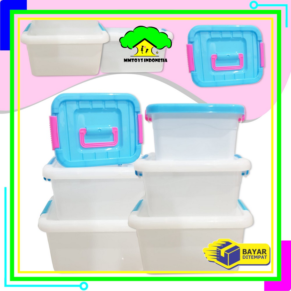 MI-C256 Container Box Plastik Kotak Kontainer Mainan Balok Wadah ...