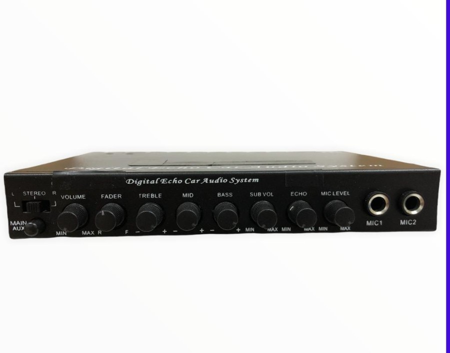 Pre amplifier parametric equalizer with karaoke | Lazada Indonesia