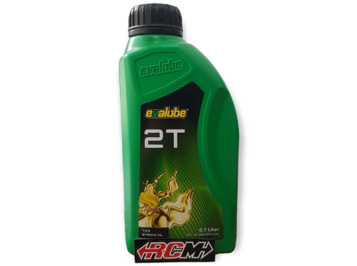 OIL OLI SAMPING EVALUB EVALUBE TWO STROKE 2T 2 T 2TAK 2 TAK 0.7L 0.7 L ...