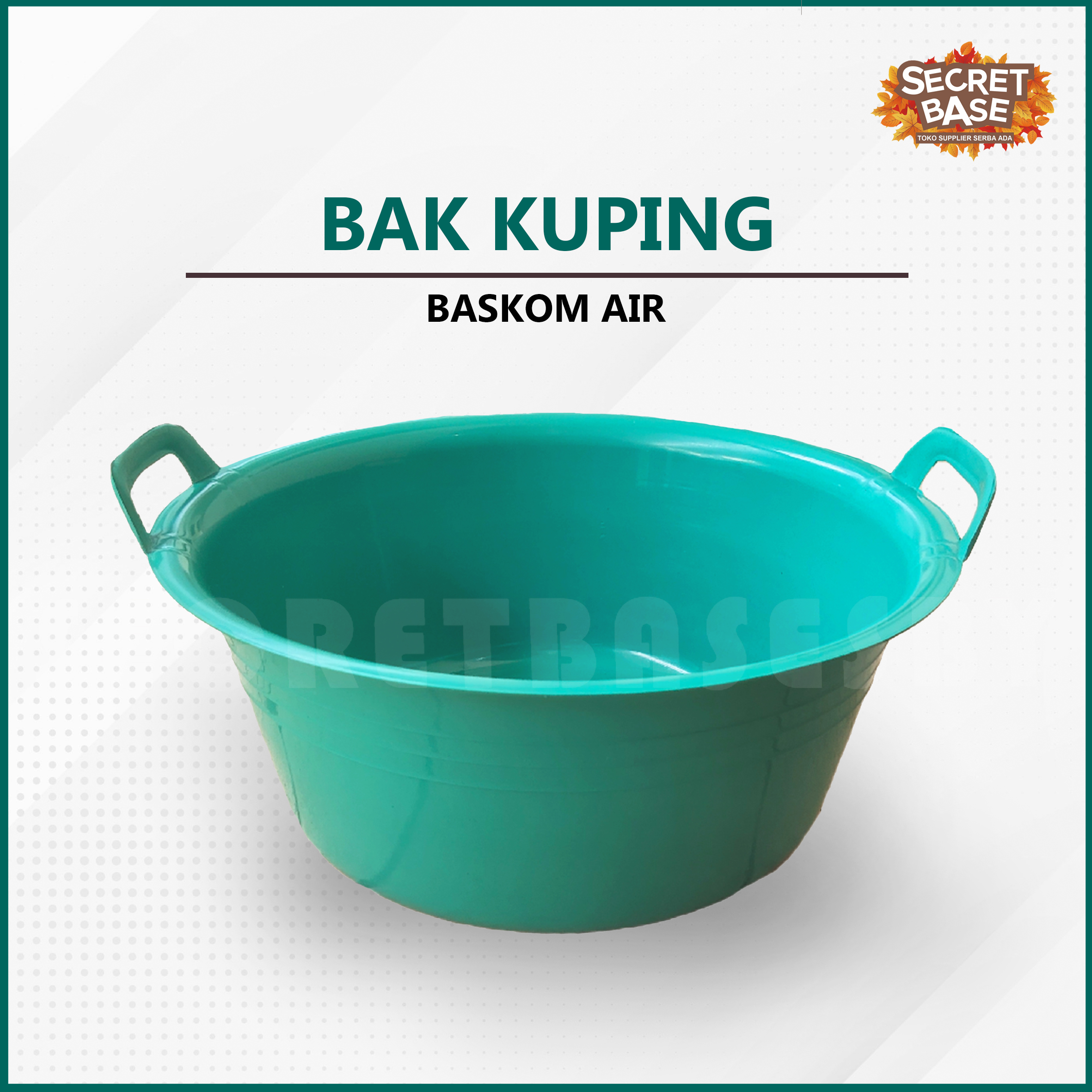 (ISI 12) BAK KUPING - Baskom Air / Ember Cuci Piring / Ember Mandi ...