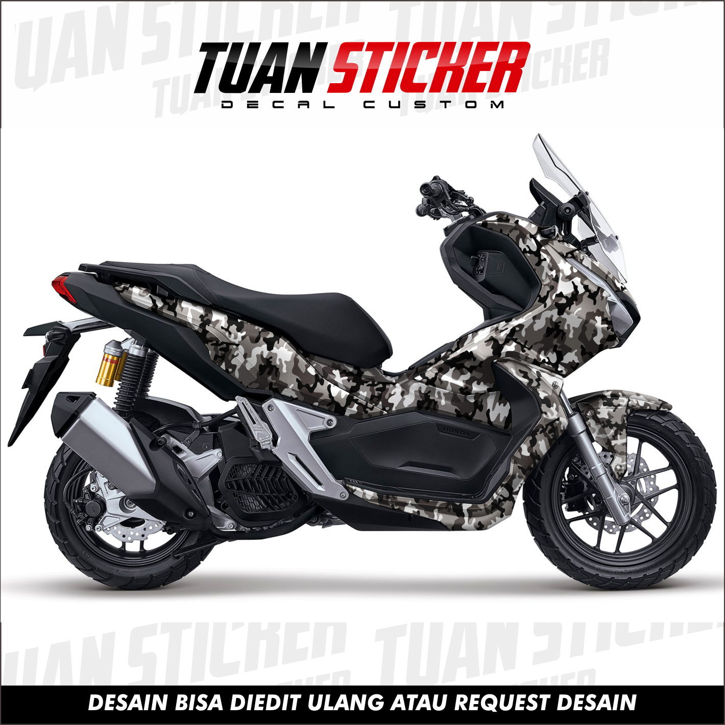 Sticker Striping Decal Honda ADV Sticker Honda ADV Striping ADV Decal ...