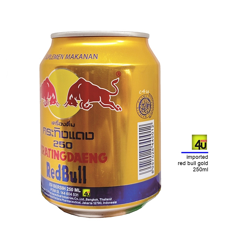 Kratingdaeng Red Bull - Energy Drink - 250ml GOLD IMPORT | Lazada Indonesia