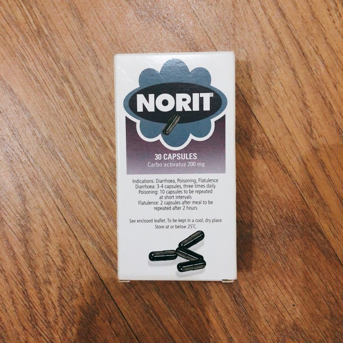 Norit Carbo activatus 200mg (30 capsules) | Lazada Indonesia