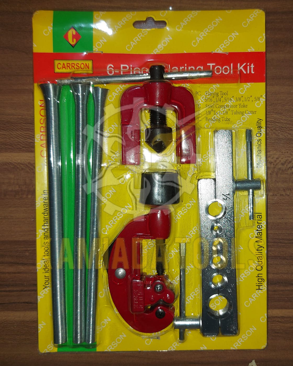 Pemekar Pipa AC CARRSON (6pcs)/Flaring AC/Tubing tool kit | Lazada ...