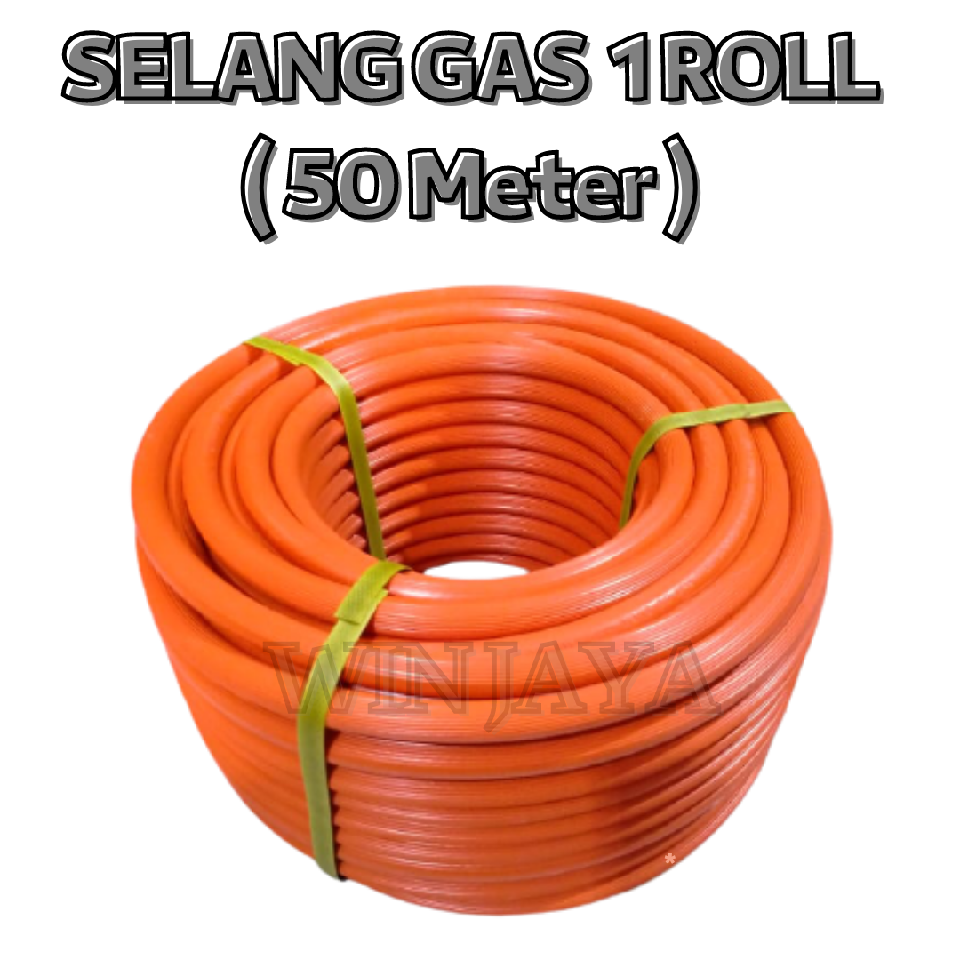 SELANG GAS 1 ROLL SELANG KOMPOR GAS 50 METER SELANG REGULATOR GAS LPG ...