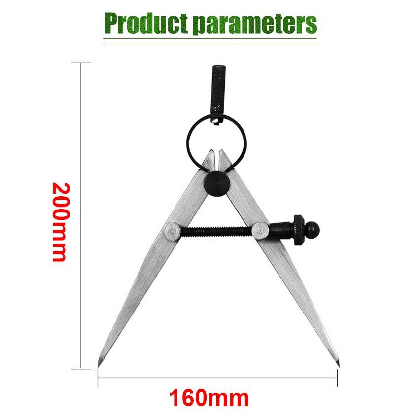 Jangka Alat Kerajinan Kulit Stainless Jangka Kompas Jangka Rotring ...