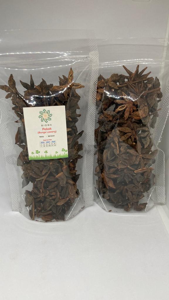 Pekak / Bunga Lawang / Star Aniseed Repack Bahan Pelengkap Masakan ...