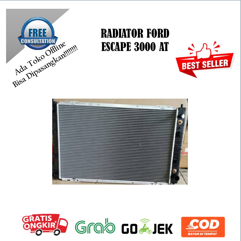 RADIATOR ESCAPE 3000 A/T RADIATOR FORD ESCAPE 3000 A/T | Lazada Indonesia