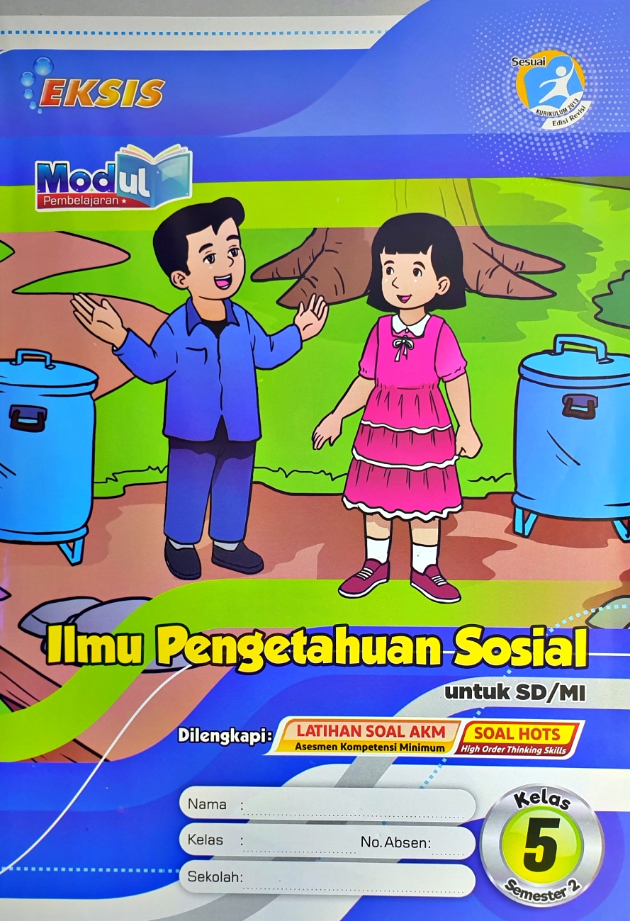 LKS IPS SD KELAS 4 5 6 SEMESTER 2 2023 BARU | Eksis | Lazada Indonesia