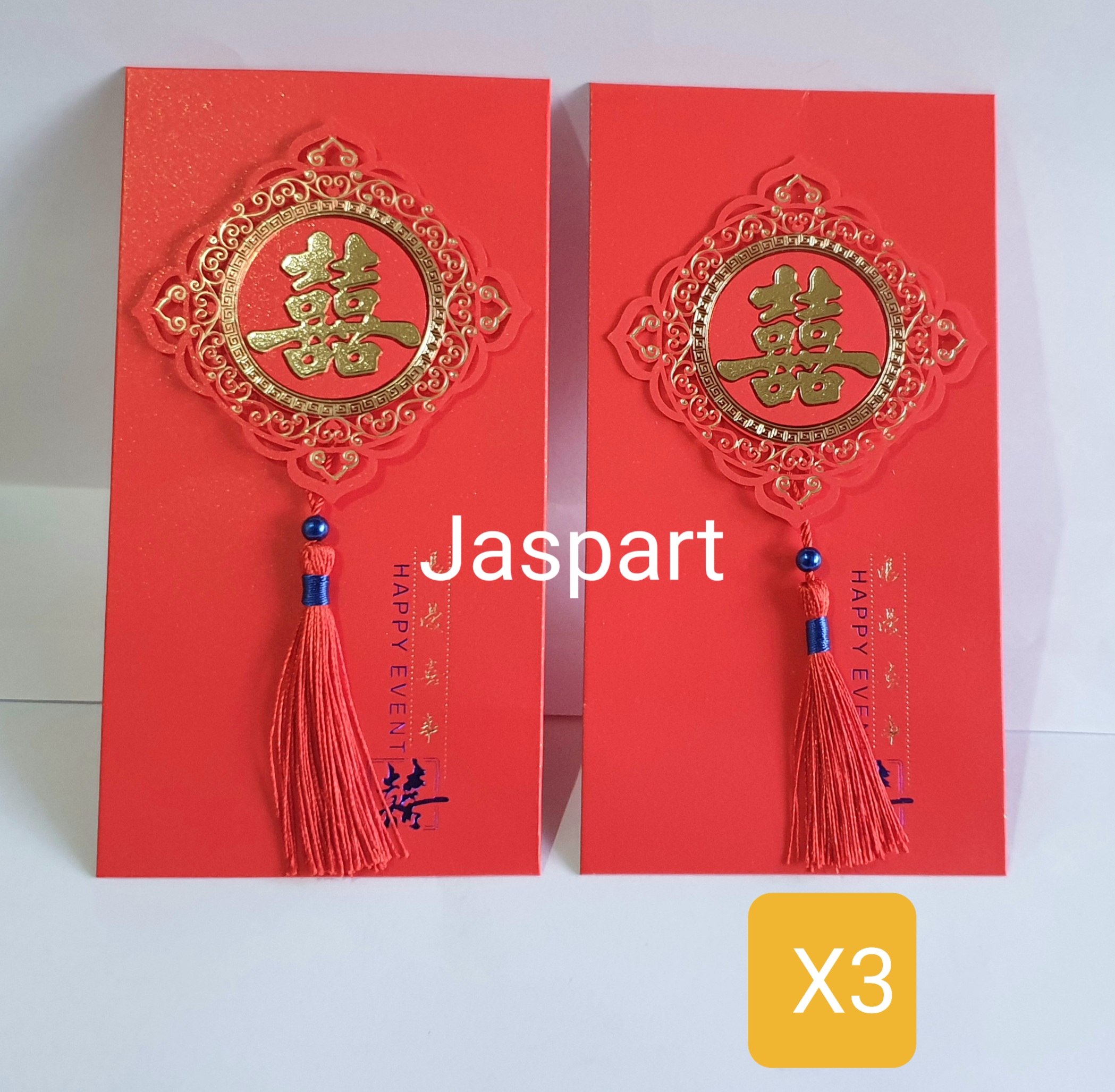 Amplop / Angpao Panjang Wedding Pernikahan / Sangjit / Xuang Xi ...