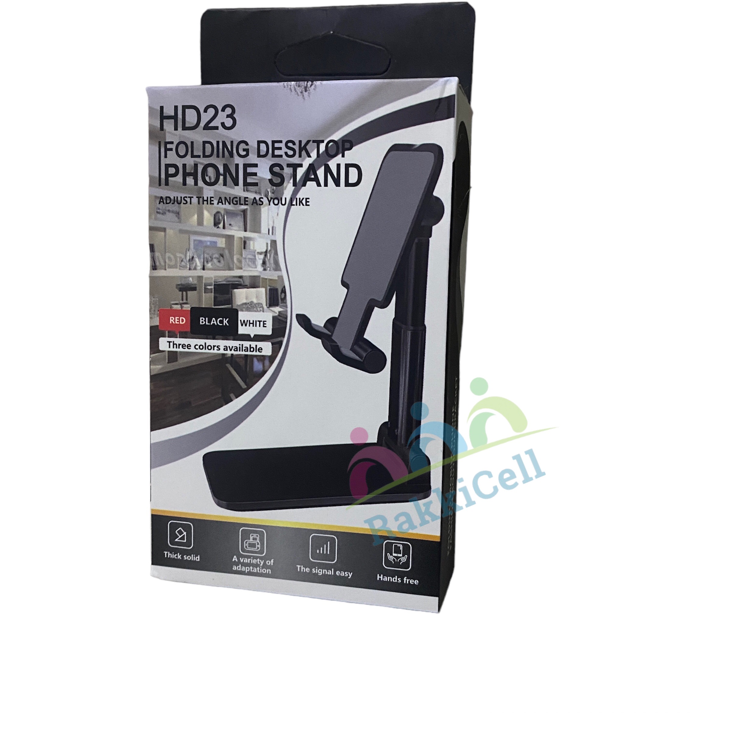 HD23 Holder Hp Phone Stand Folding Lipat Liftable Support stand meja standing Rakki | Lazada ...