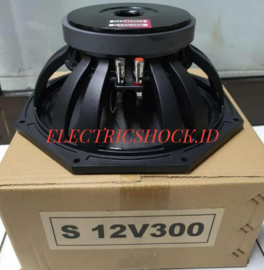 SPEAKER KOMPONEN SISBRO S 12V300 / S12V300 / S12 V300 12 INC 600W ...