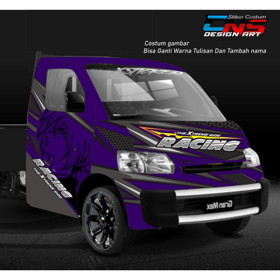 stiker decal pick up grandmax stiker full bodi Daihatsu GranMax PickUp ...