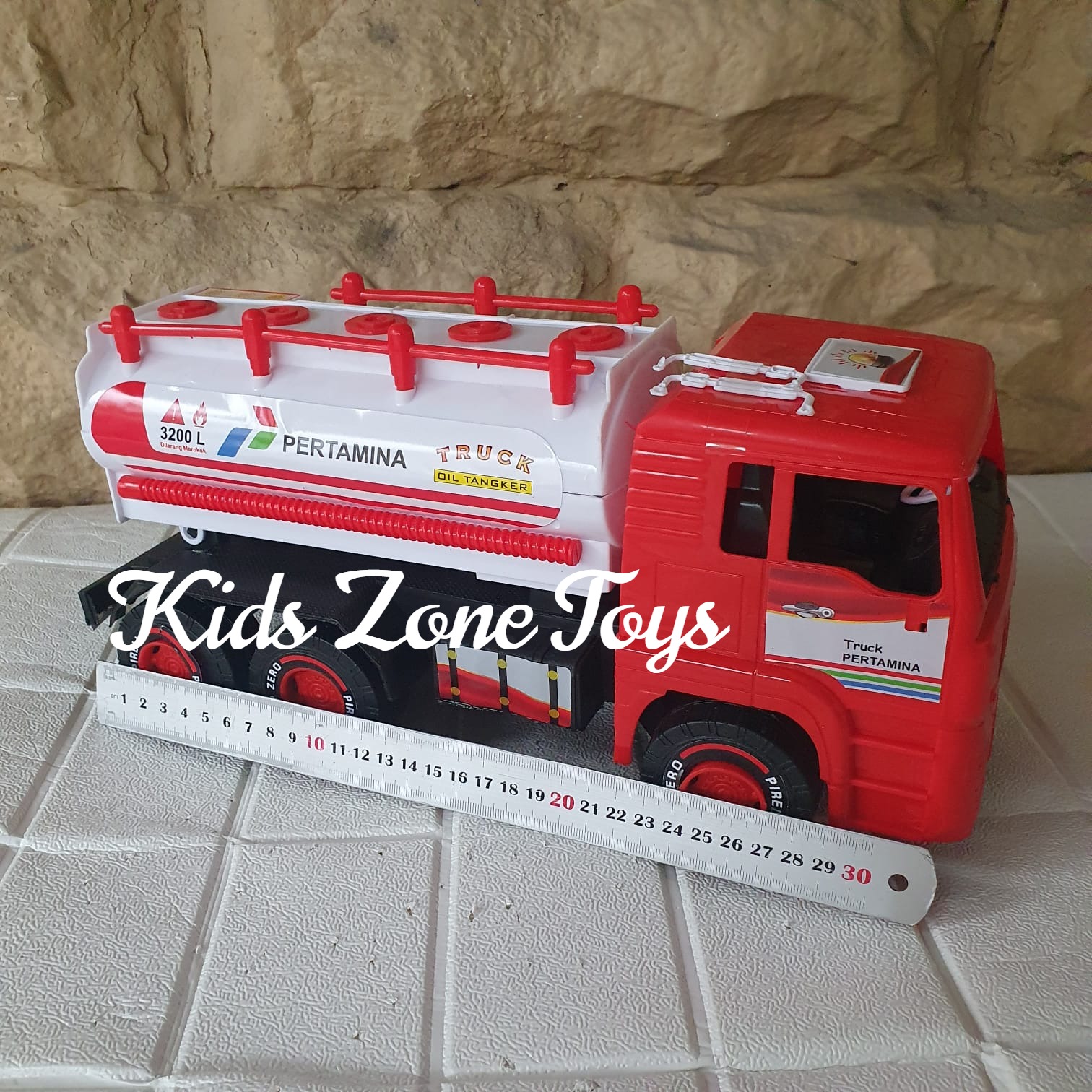 Mainan Anak Mobil Truk Tangki/ Mobil Pertamina / Truck Petronas Tengki ...