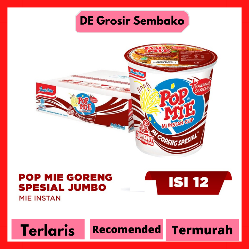 Pop Mie Goreng Special Jumbo 80gr Dapat 1 Dus Isi 12 Pcs | Lazada Indonesia