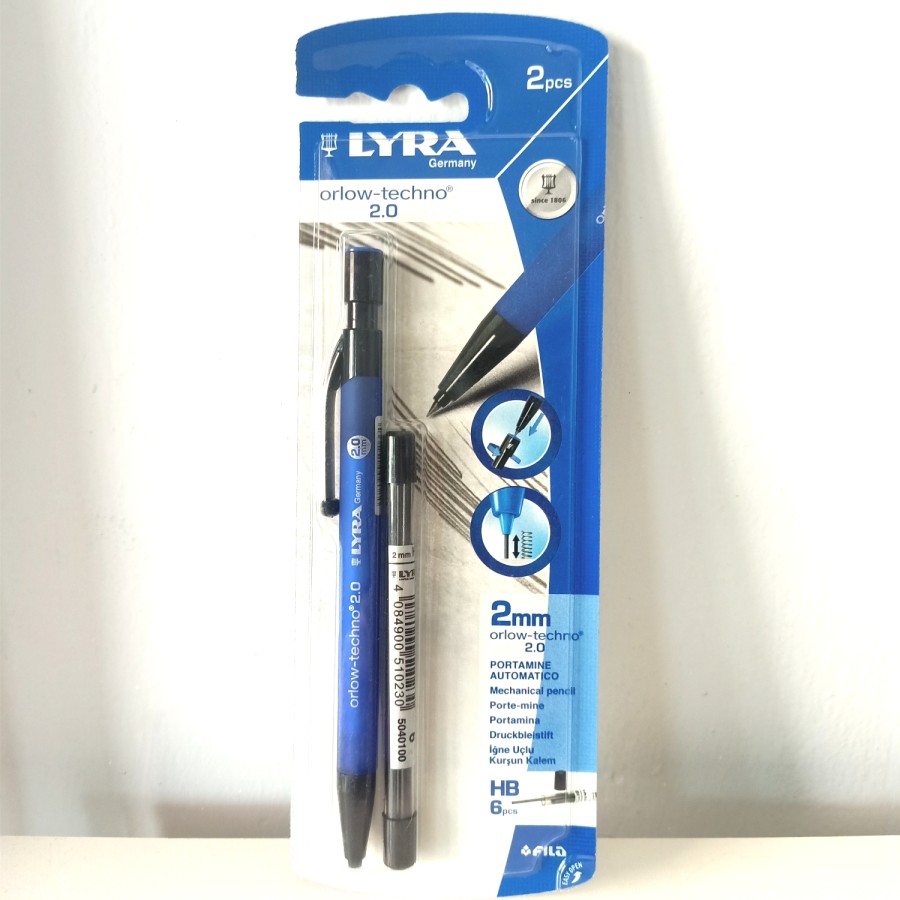 LYRA Clutch Pencil - Pensil Mekanik 2.0 - Pensil Sketsa 2mm | Lazada ...