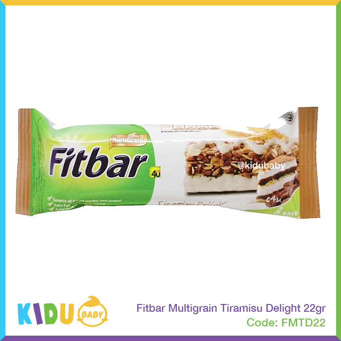 Fitbar Multigrain 22gr Snack Cemilan Makanan Sehat Kidu Baby | Lazada ...