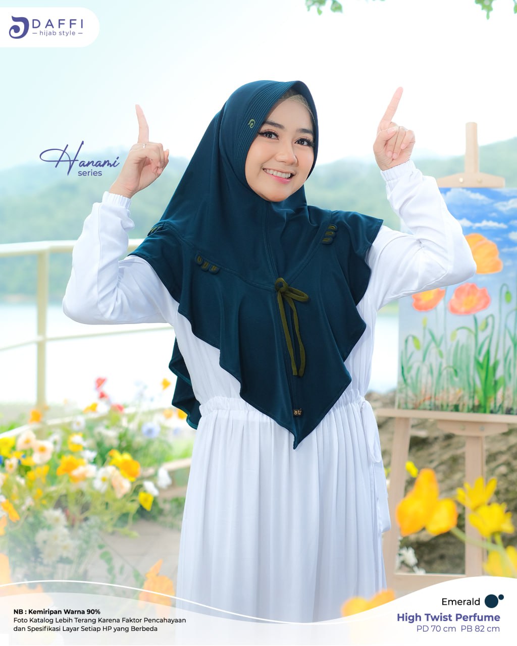 Hanami Series Daffi Hijab Style | Lazada Indonesia