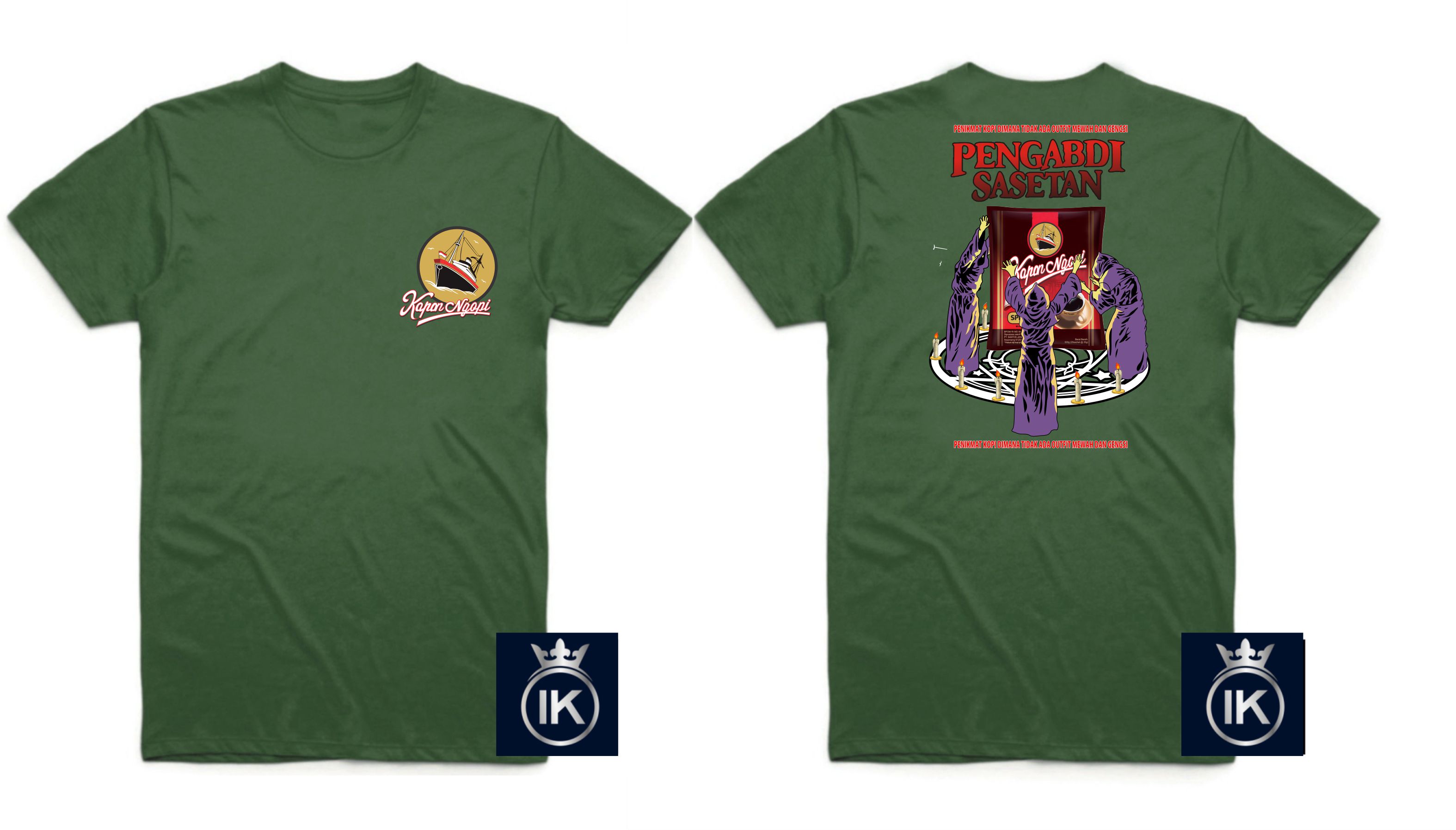 KAOS COD/KAOS KAPAL API PENGABDI SASETAN/KAOS MURAH/KAOS KATA LUCU ...