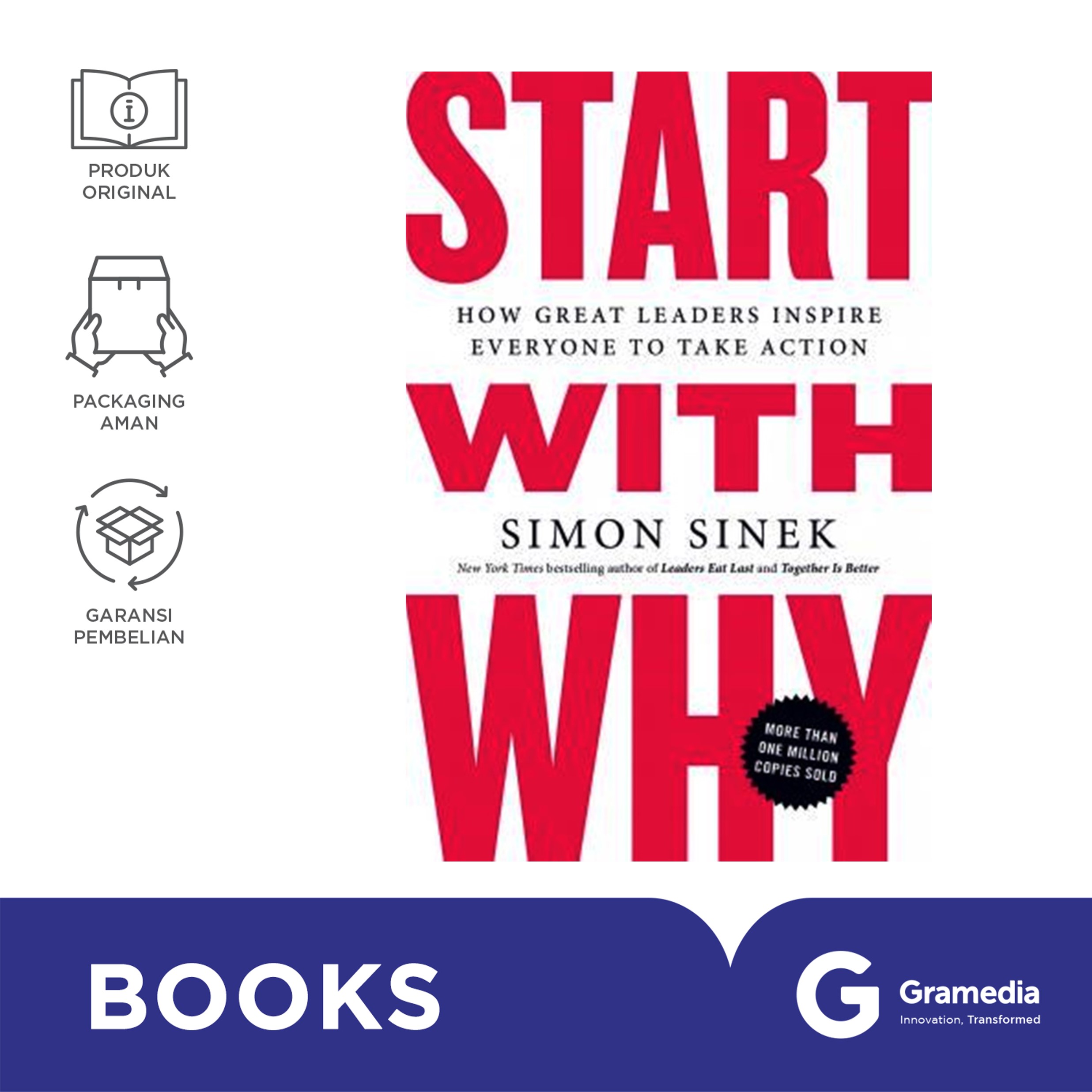 Start With Why How Great Leadersinpire Everyone To Take Acti | Lazada ...