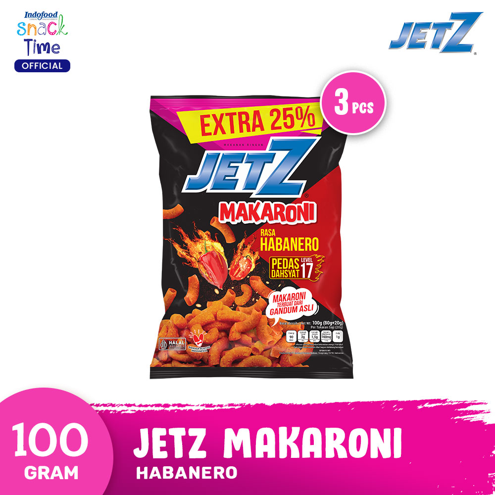 JetZ Makaroni Habanero 100 Gr - 3 Pcs | Lazada Indonesia