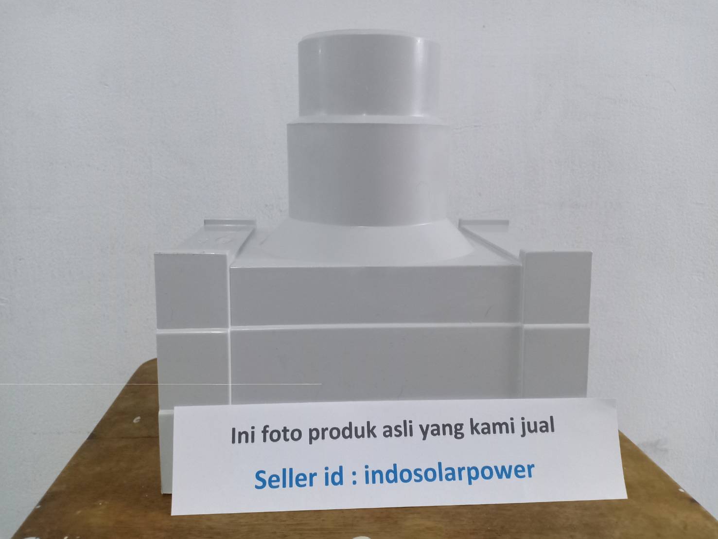 Corong talang PVC kotak 140 cm SG-140 lebar 14 cm merk LANGGENG kuat ...