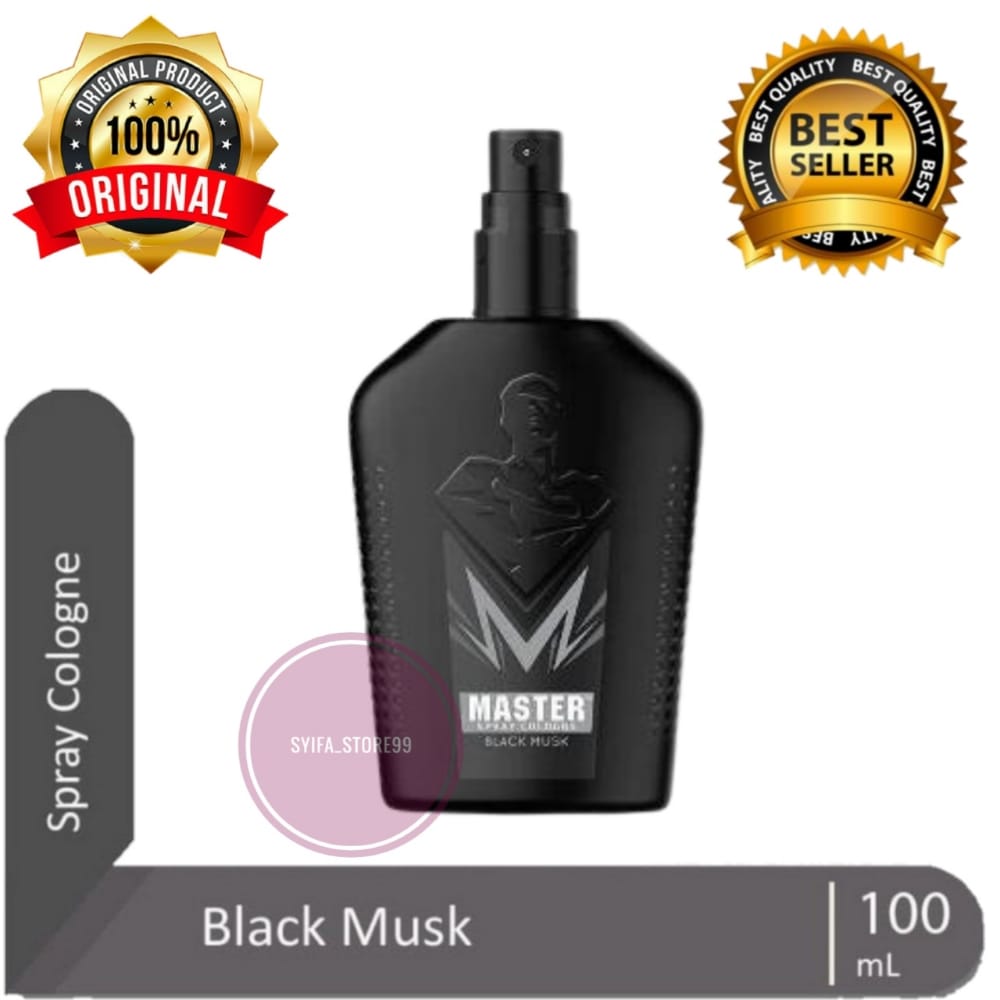 Original Master Spray Cologne Black Musk 100ml | Lazada Indonesia