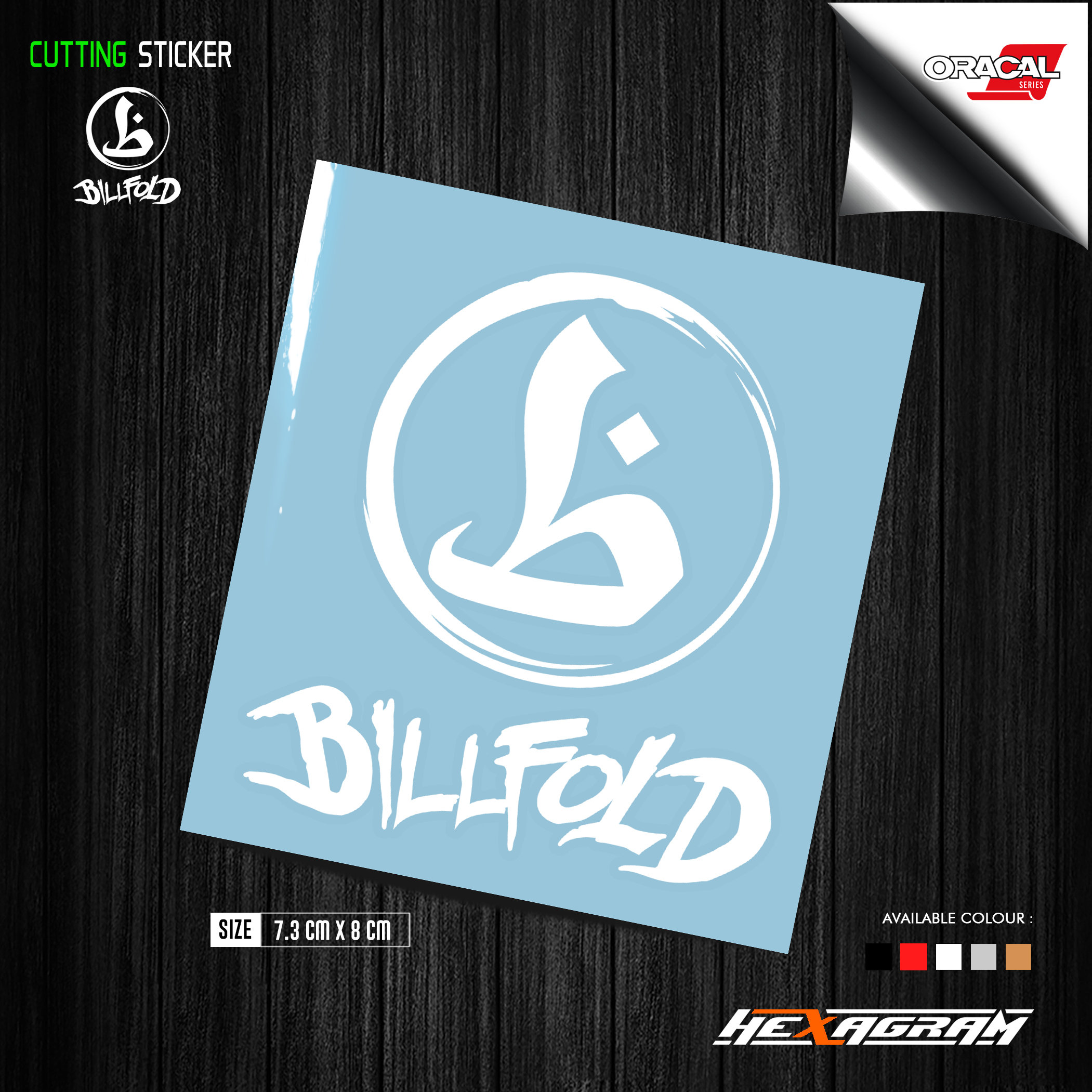 Cutting Sticker Billfold Band | Stiker Cutting Band Billfold | Lazada ...