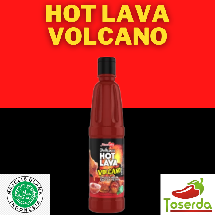 SAOS SAUS SAMBAL SAMBEL KOREA DELISAOS MAMASUKA HOT LAVA VOLCANO PEDAS ...