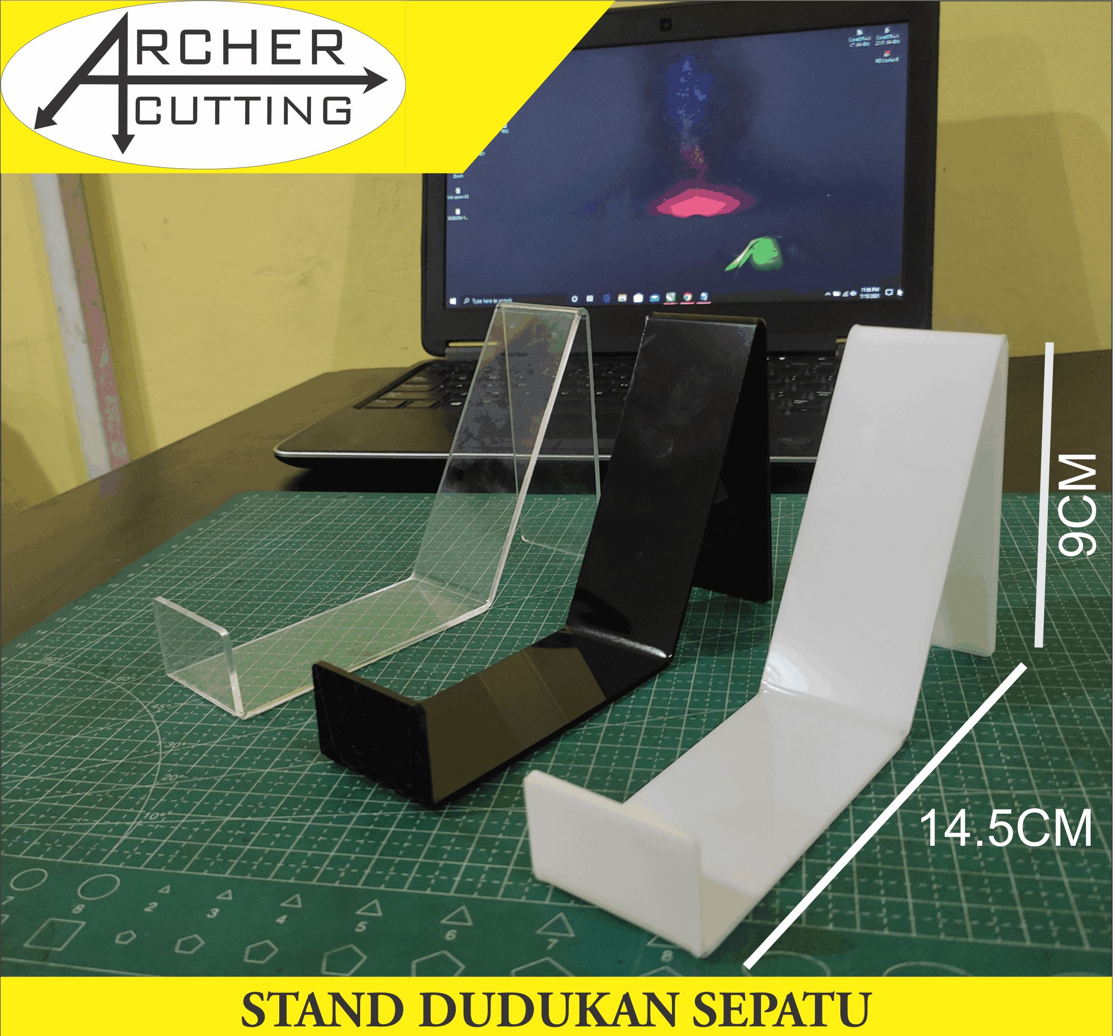STAND TATAKAN DUDUKAN SEPATU AKRILIK | Lazada Indonesia