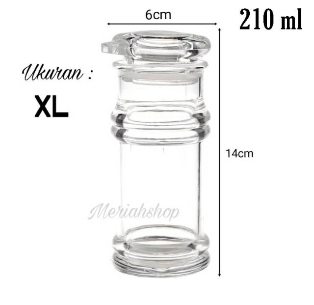 Botol Kecap 3 Ukuran Size. Cuka / Gula / Minyak / Kecap Bahan Akrilik ...