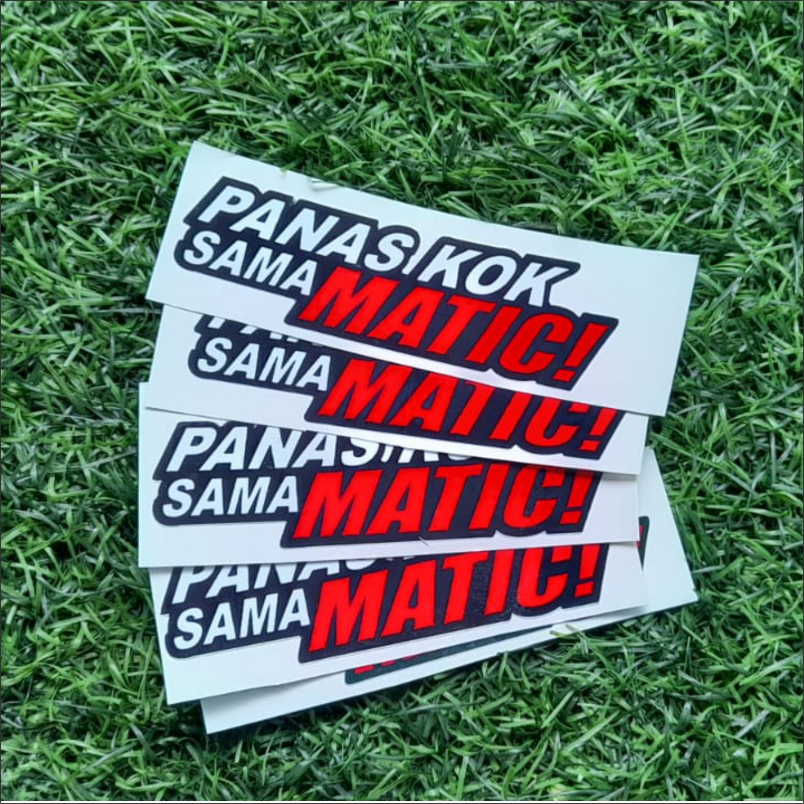 Sticker PANAS KOK SAMA MATIC variaso motor | Lazada Indonesia