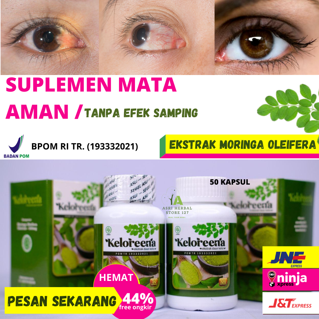 Obat Syaraf Mata Rusak, Mata Glukoma, Mata Merah, Rabun Jauh, Mata Plus ...