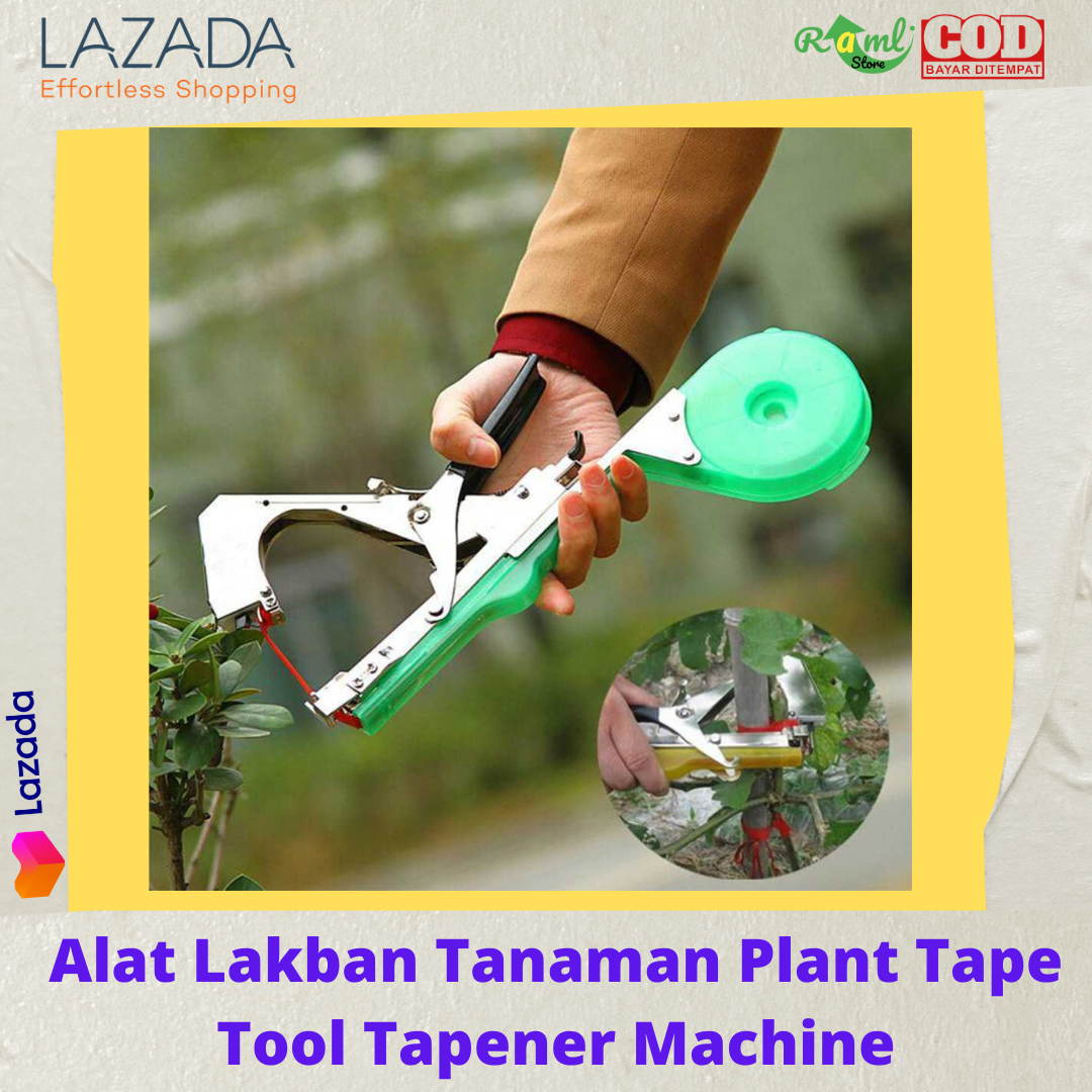ORIGINAL Alat Lakban Tanaman Plant Tape Tool Tapener Machine / alat ...