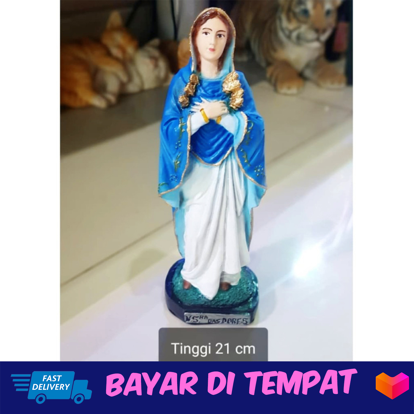 Patung Bunda Maria Tujuh Duka | Maria Tujuh Pedang | Lazada Indonesia