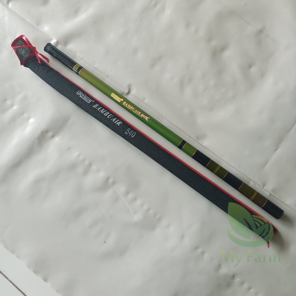 Joran Pancing Tegek Super Kuat Oregon Neon Gupy Bambu Air Dan Hijau ...