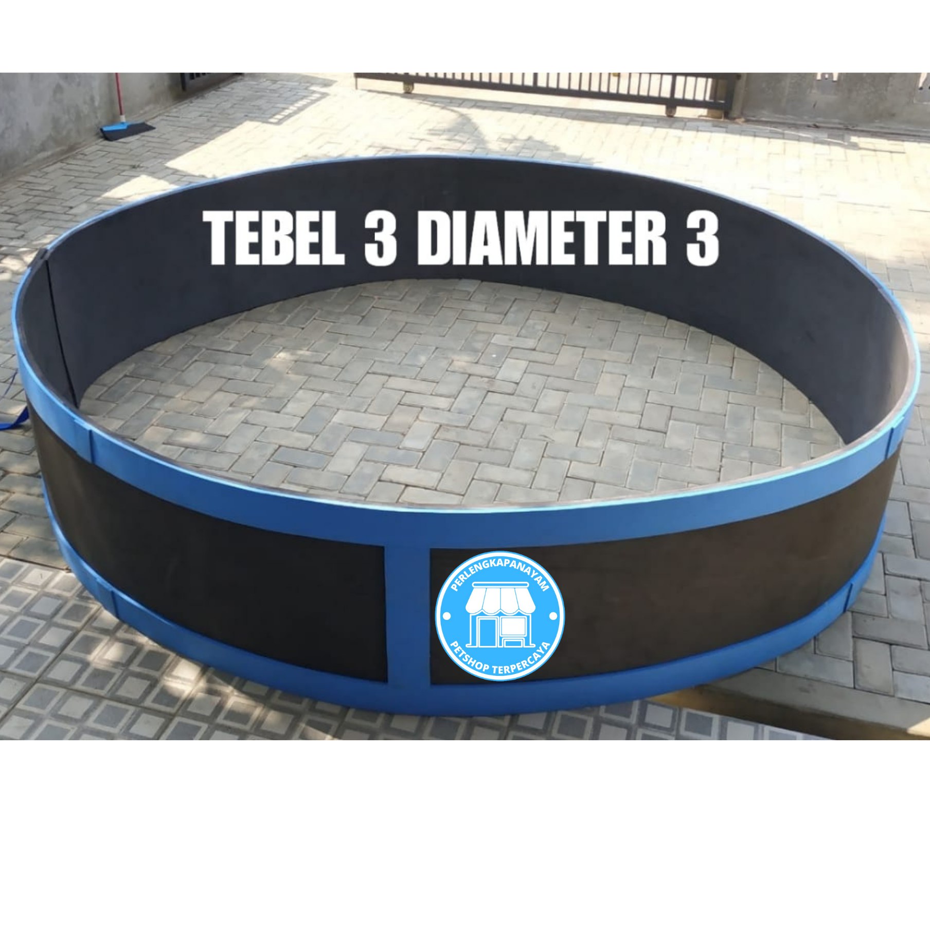 Geber Ayam Tebal 3cm Diameter 3meter Geber Spon Arena Adu Ayam | Lazada ...