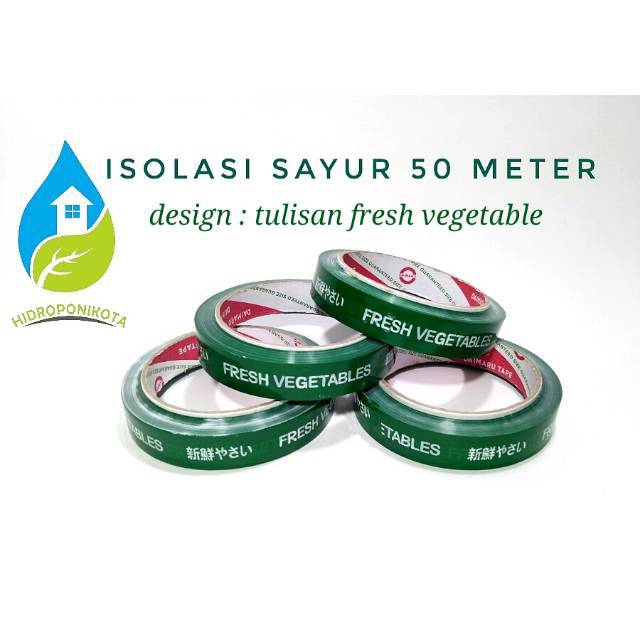 DAIMARU - isolasi sayur 50 meter - lakban fresh vegetable - lakban ...