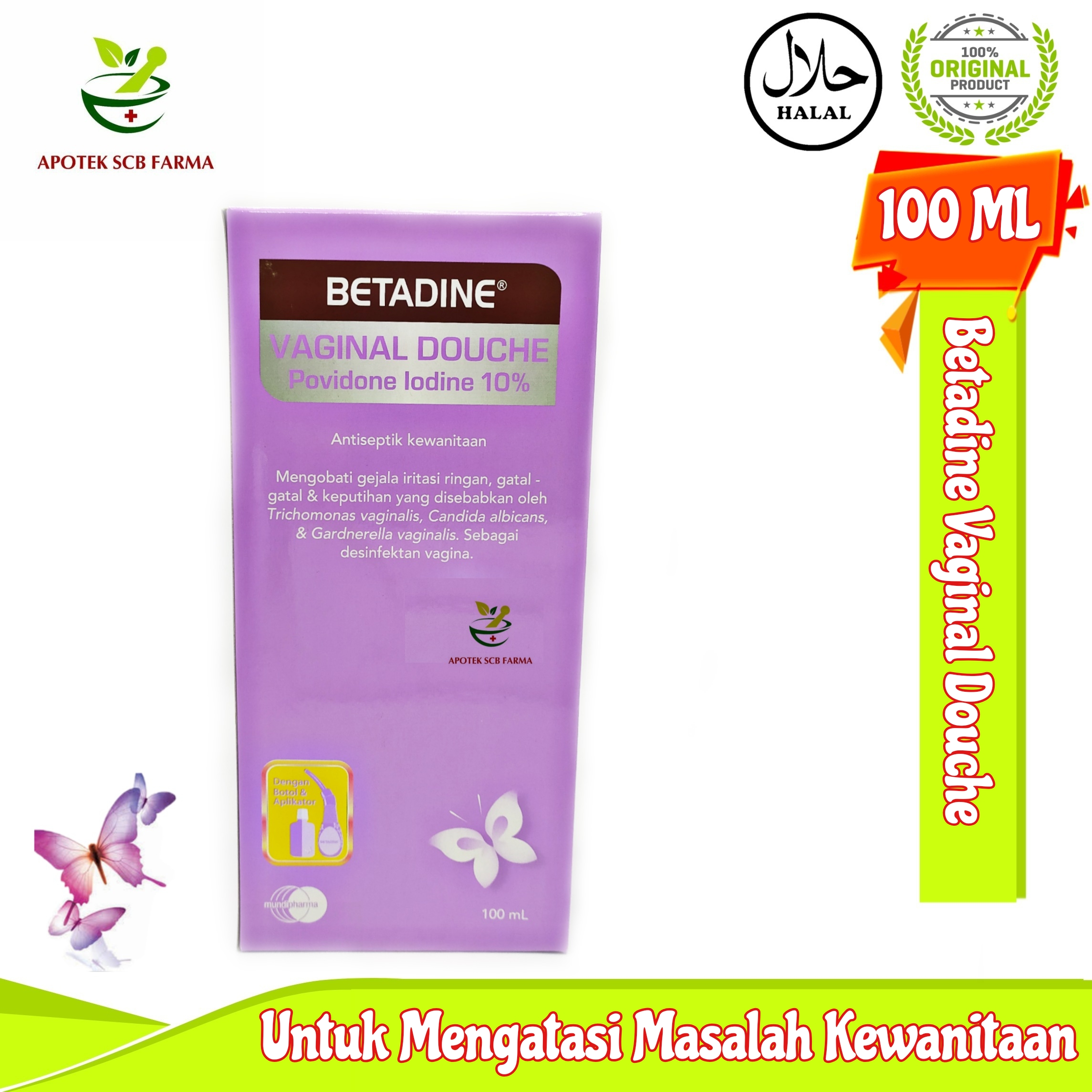 Betadine Vaginal Douche 100 ml - | Lazada Indonesia