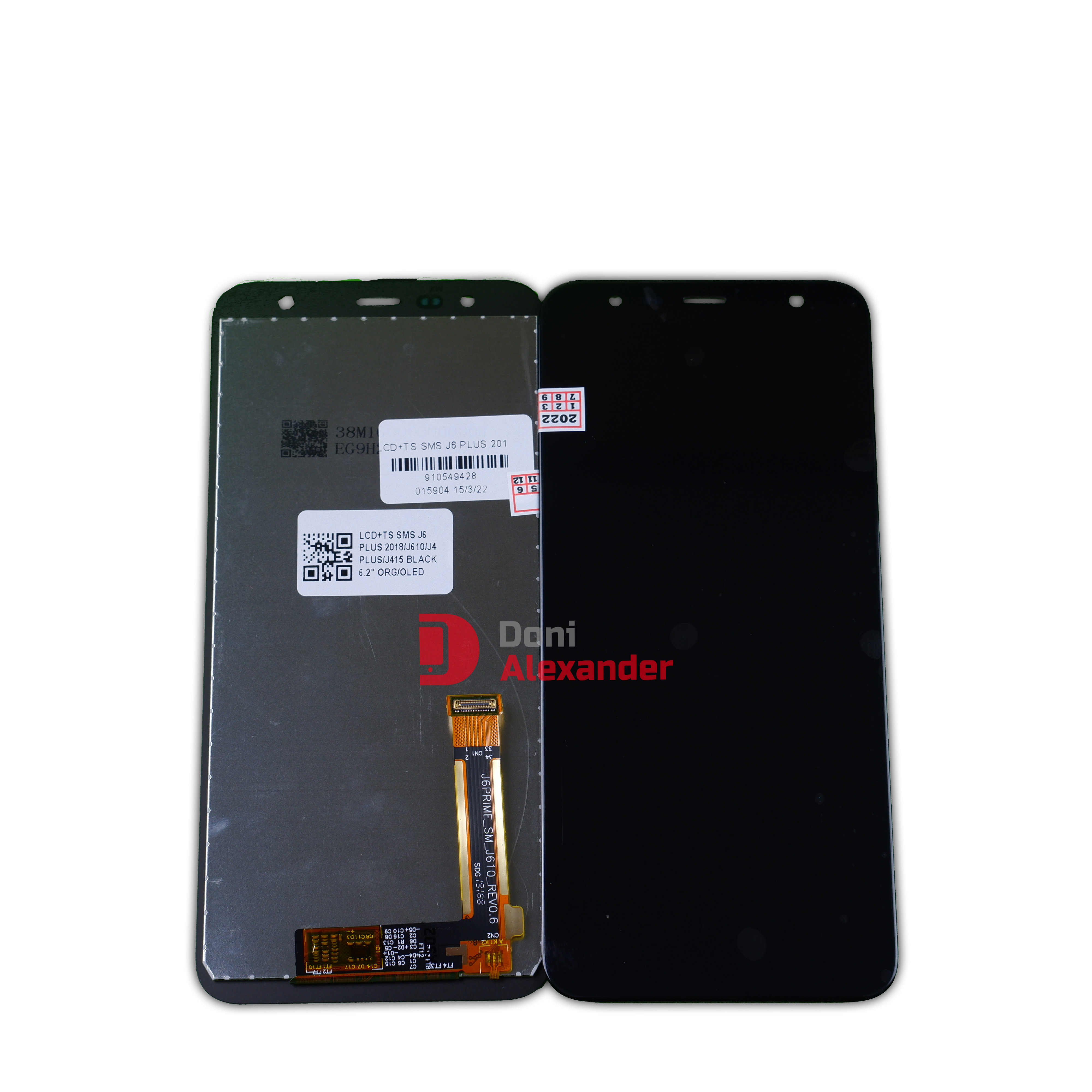 LCD TOUCHSCREEN SAMSUNG GALAXY J6 PLUS - J4 PLUS - J610 - J415 COMPLETE ...