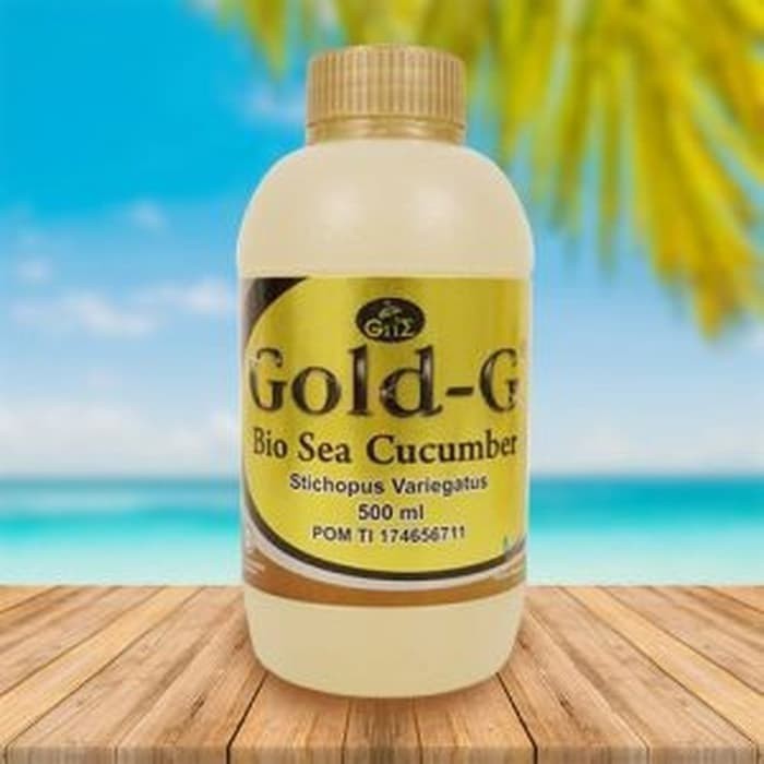 Gold G | Jelly Gamat Bio Sea Cucumber | 500 ml | Tripang emas | Lazada Indonesia