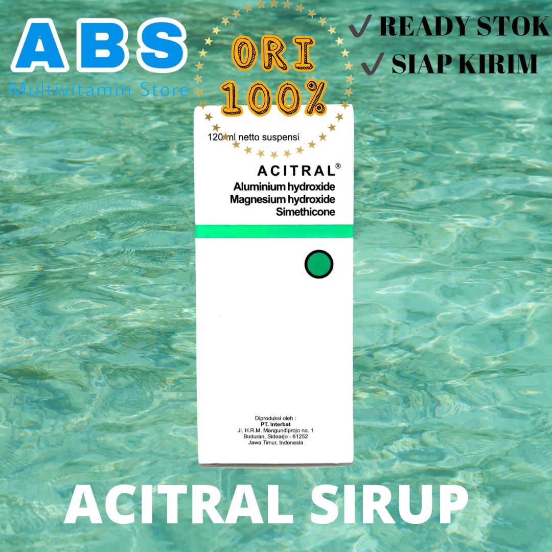 Acitral Syrupp 120 ml Obat maag | Lazada Indonesia