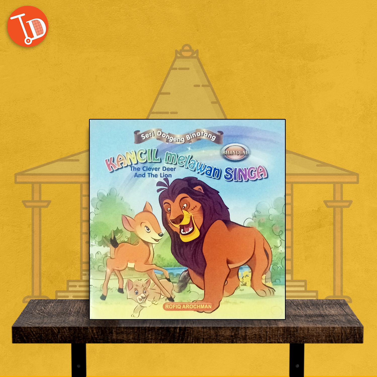 BUKU ANAK TK PAUD SERI DONGENG BINATANG KANCIL MELAWAN SINGA | Lazada ...