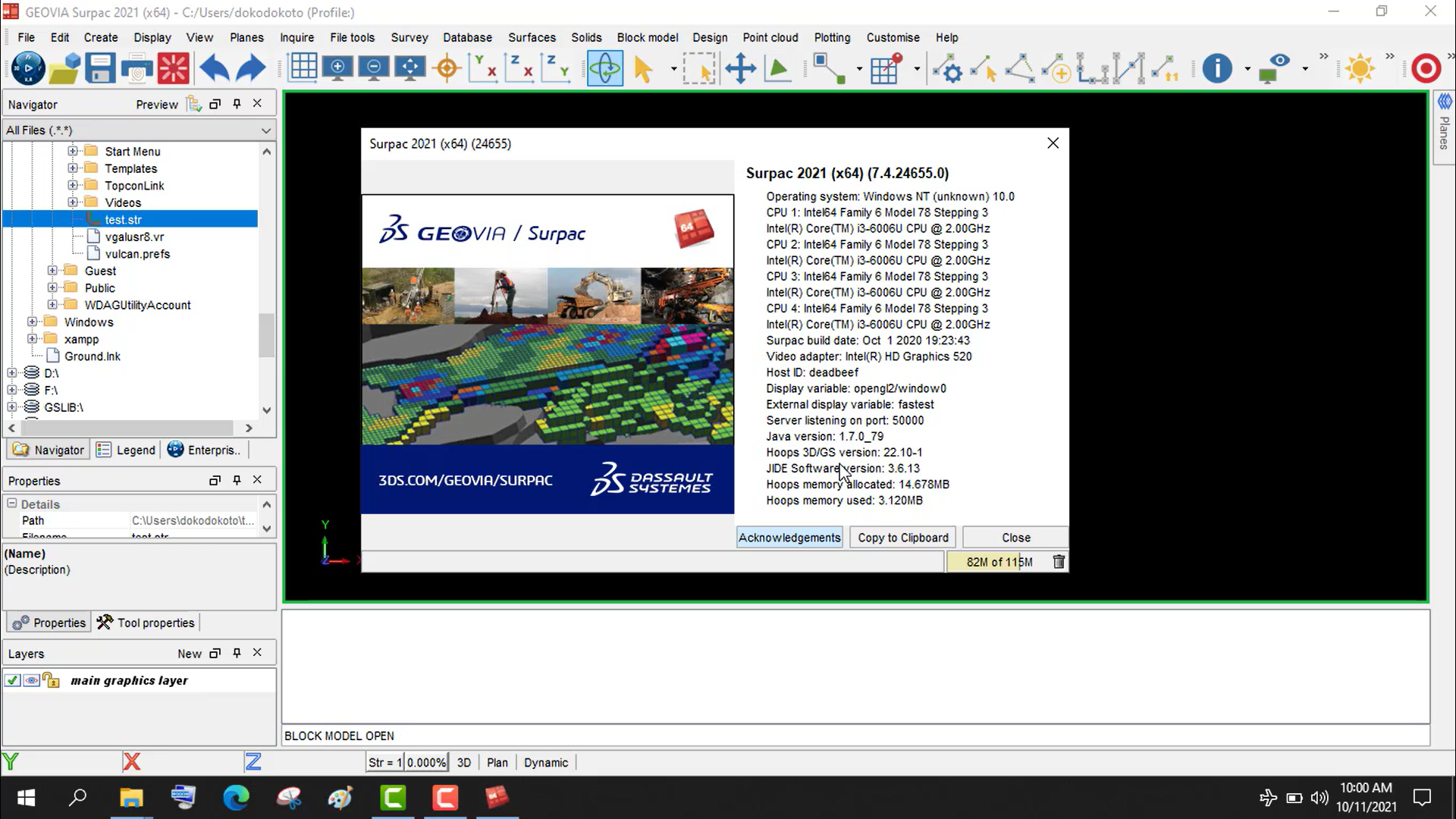 Geovia Surpac 2024 x64 (7.7.354) Single User Untuk 1 PC Atau Laptop ...