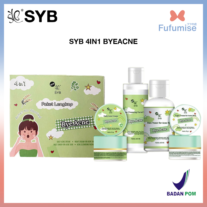 SYB Paket Skincare 4in1 | Paket lengkap Brightening & Skin Moisturizing ...